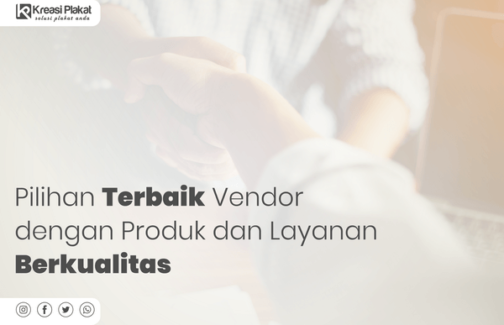 Pilihan Terbaik Vendor dengan Produk dan Layanan Berkualitas